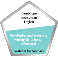 Developing and assessing writing skills for C1 Advanced