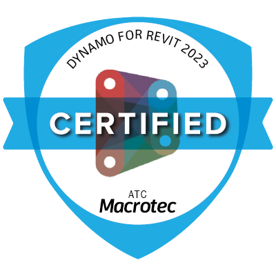 Certified Dynamo for Revit 2023
