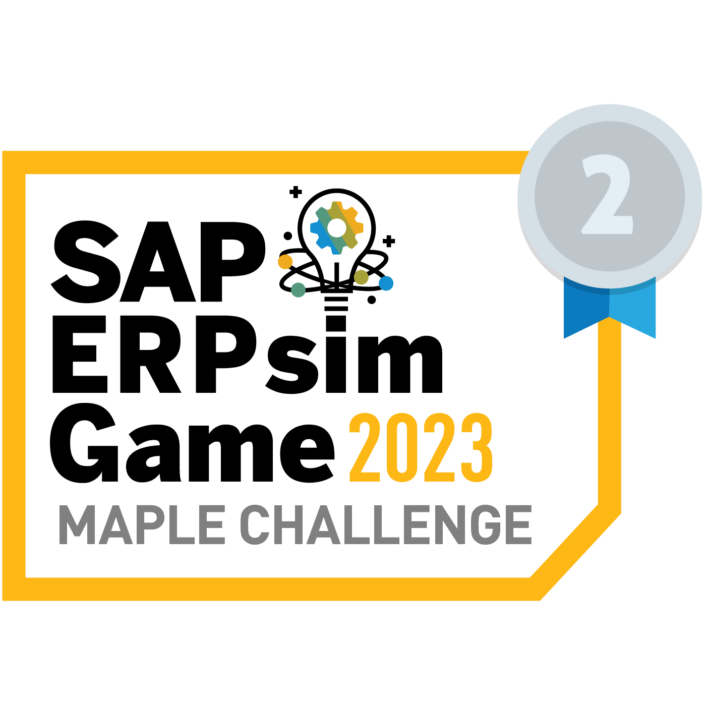 ERPsim MAPLE CHALLENGE 2023 - 2nd place