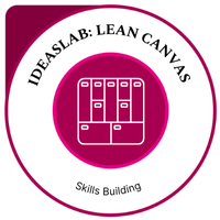 IDEASLAB LEAN CANVAS SKILLS BUILDING BADGE