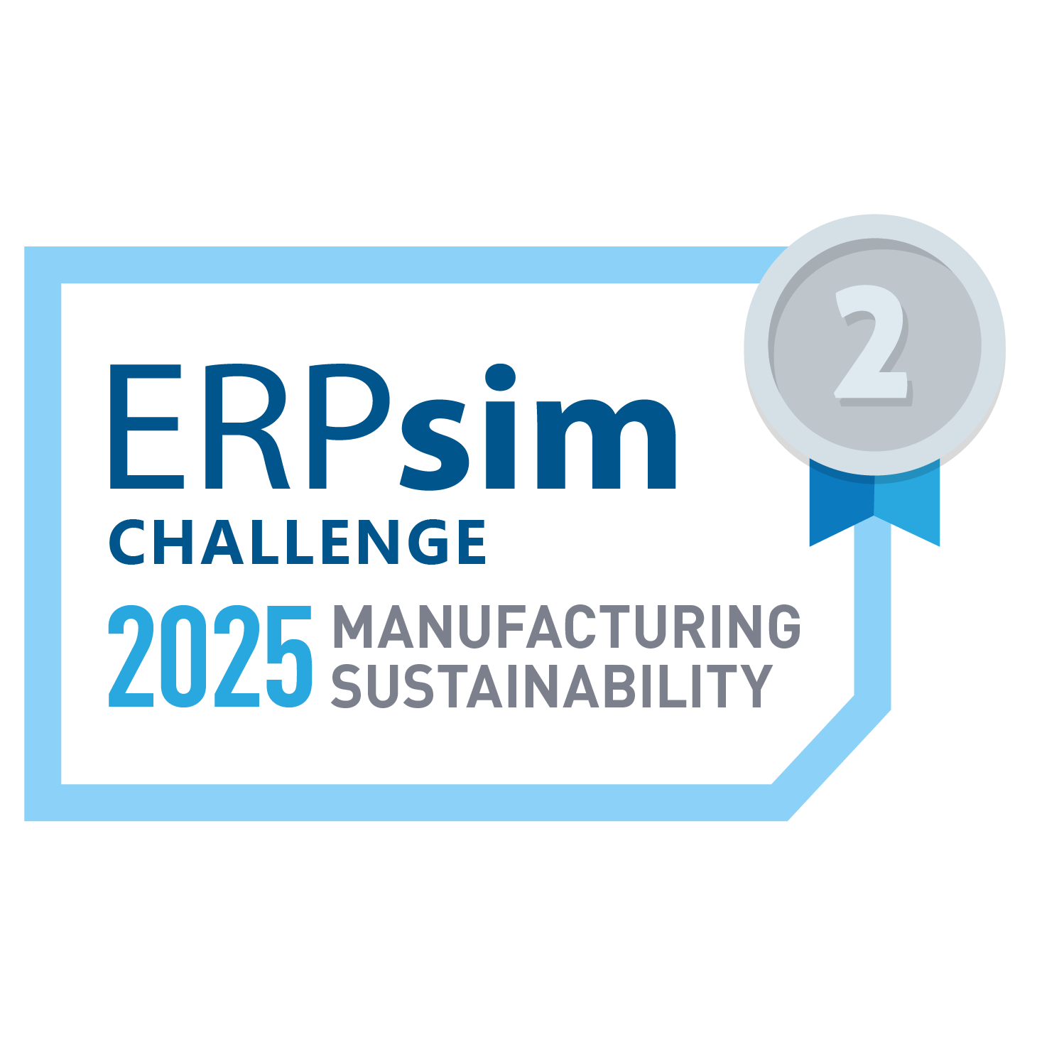 ERPsim Sustainability Challenge 2025 - 2nd place